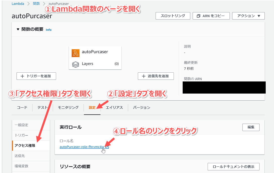 【esp32でamazon自動注文ボタン】pythonの自動注文スクリプトをamazon Lambda上で動作させる Create It